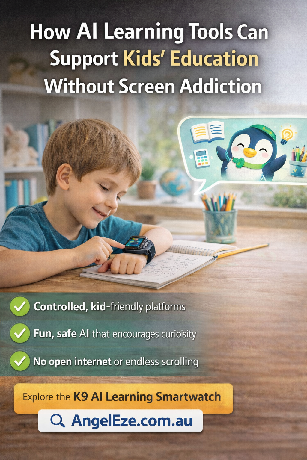 How AI Learning Tools Can Support Kids’ Education Without Screen Addic ...