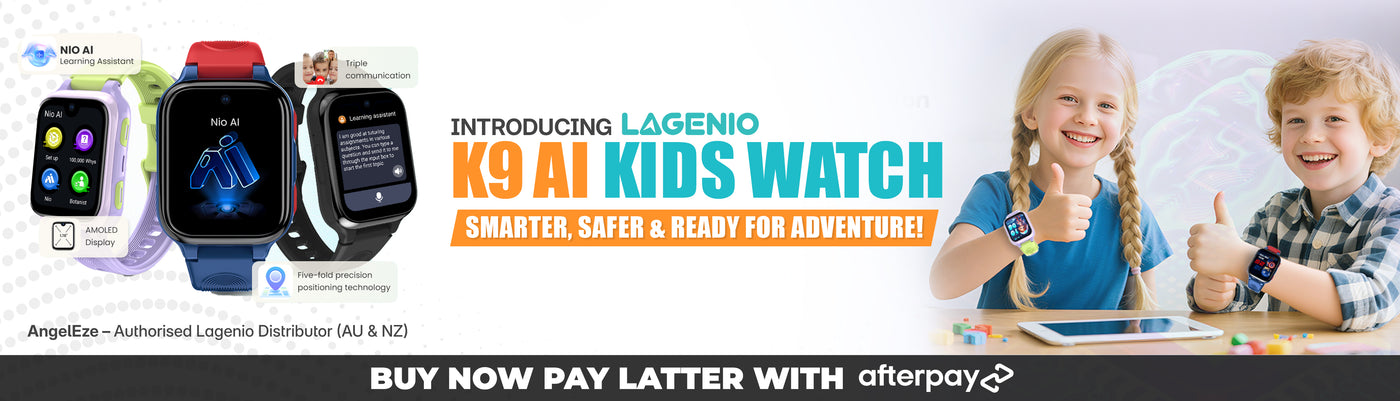 Kids 4G Watch AU | AI-Enabled GPS Smartwatch for Children | AngelEze